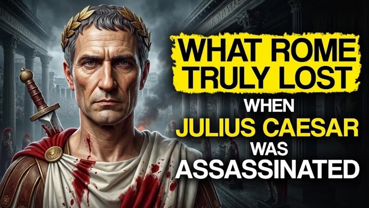 What Rome Truly Lost When Julius Caesar Was Assassinated - YouTube