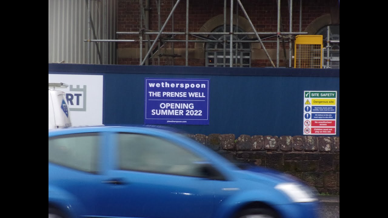 Prense Well, (a future Wetherspoons pub) Heswall. February 28, 2022 ...