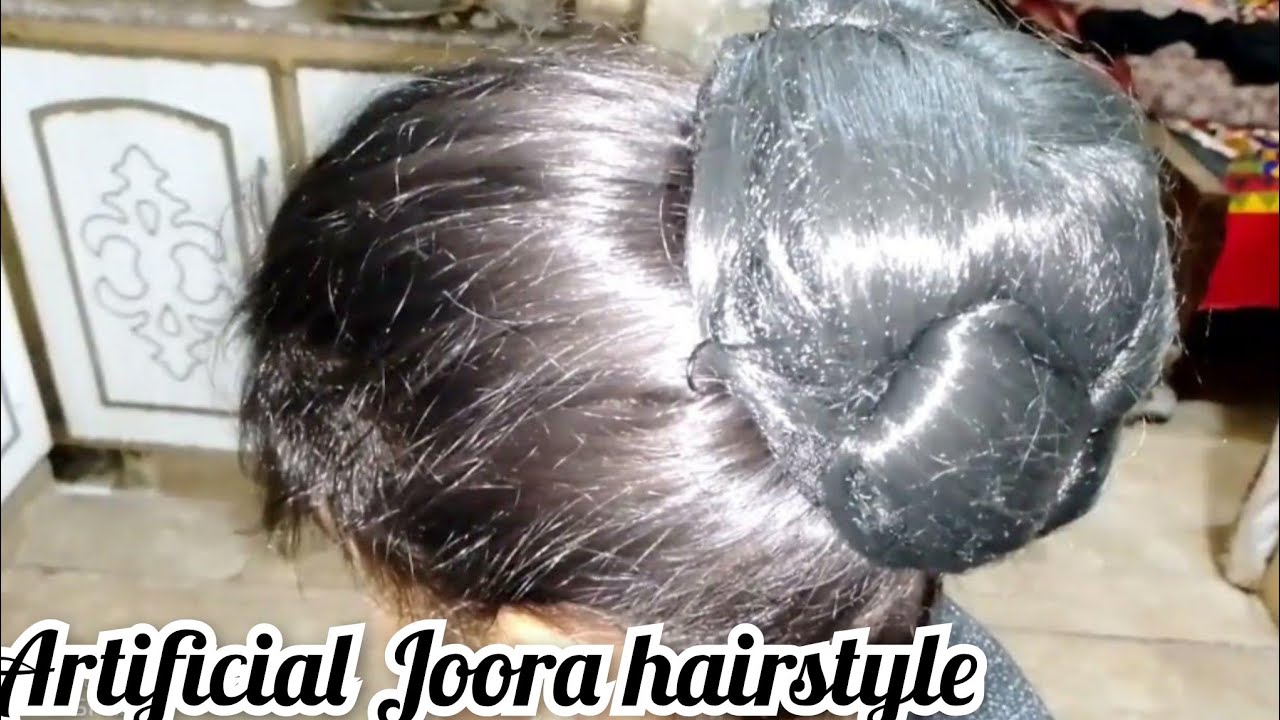 Artificial Joora Hair Style I Uzma Sheraz Vlogs - YouTube