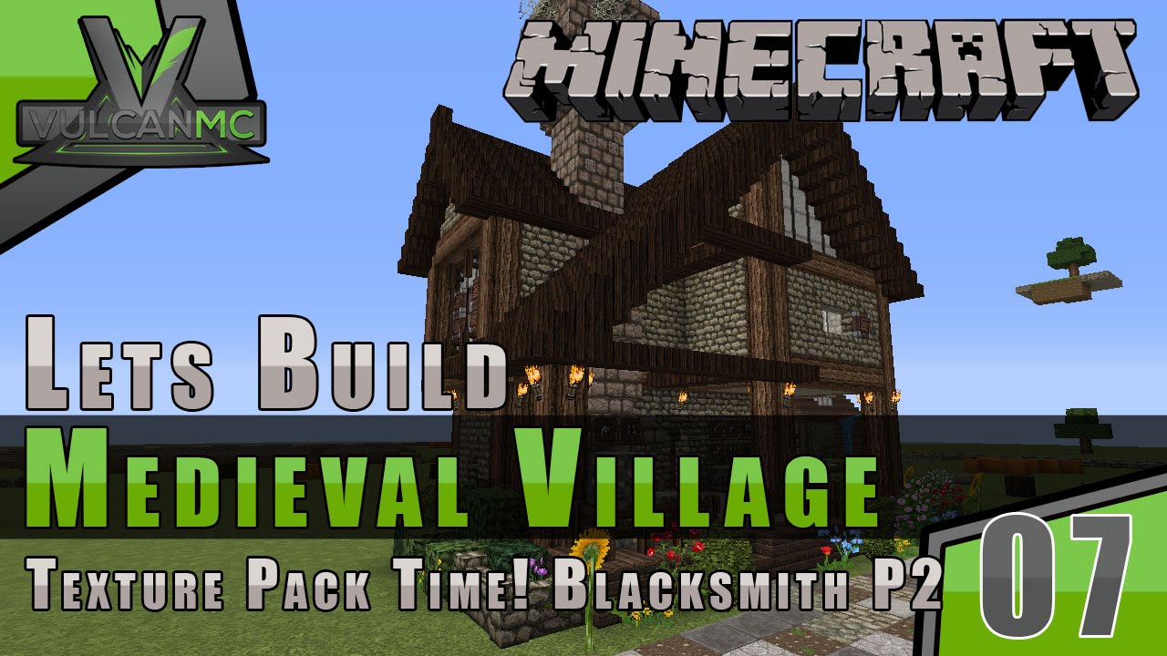 Minecraft VulcanMC :: Lets Build A Medieval Village :: Texture Pack ...
