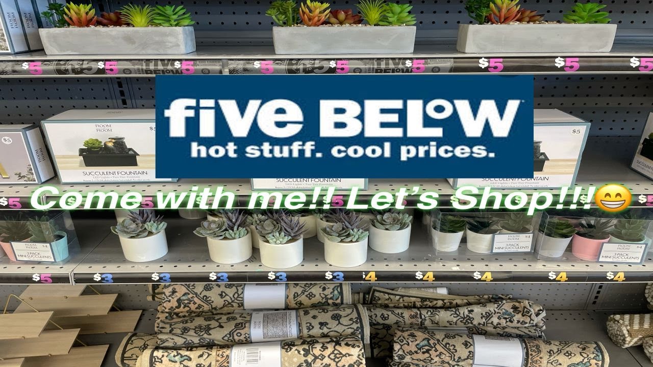 Five Below | Affordable home decor, office decor and kitchen supplies ...