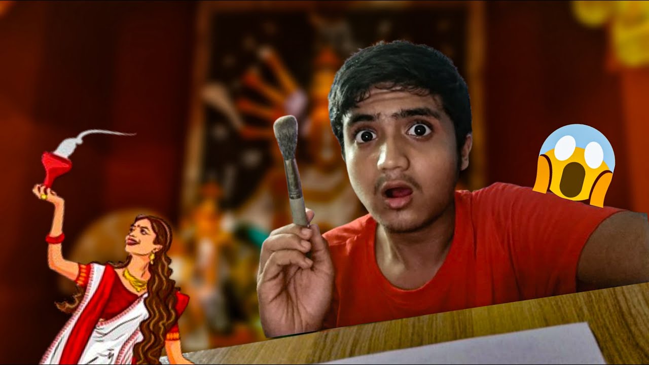 "Divine Creation | Drawing of Goddess Durga" - YouTube