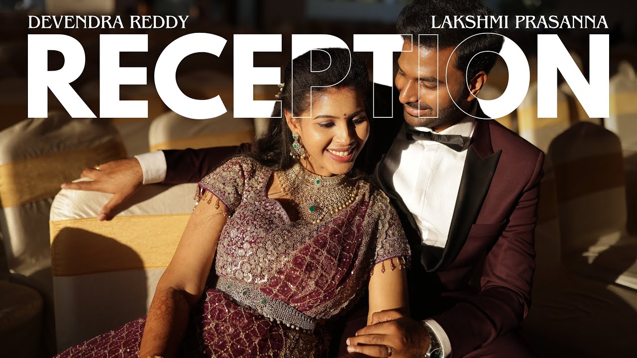DEVENDRA REDDY & LAKSHMI PRASANNA | A Joyful Morning: Our Traditional Indian Wedding Reception 🌸 ...