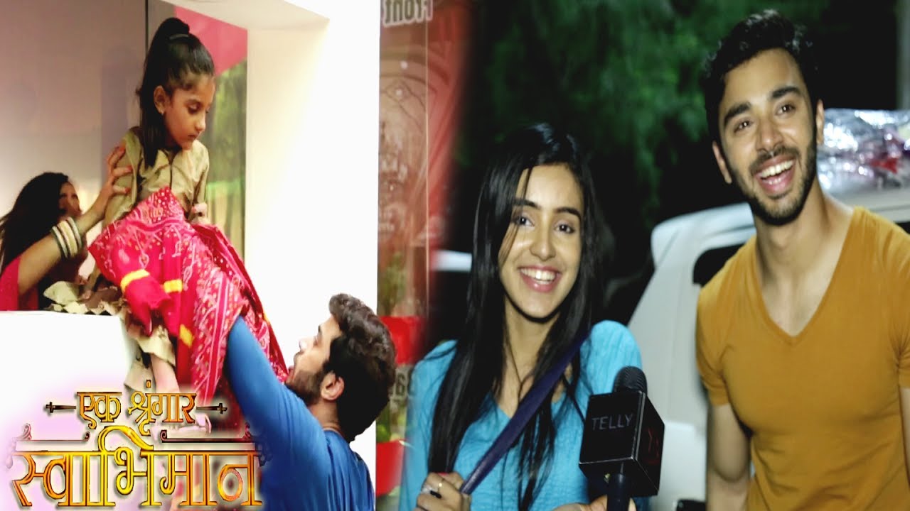 Swabhimaan: Karan & Naina Save A Child's Life | Fun Interview of ...