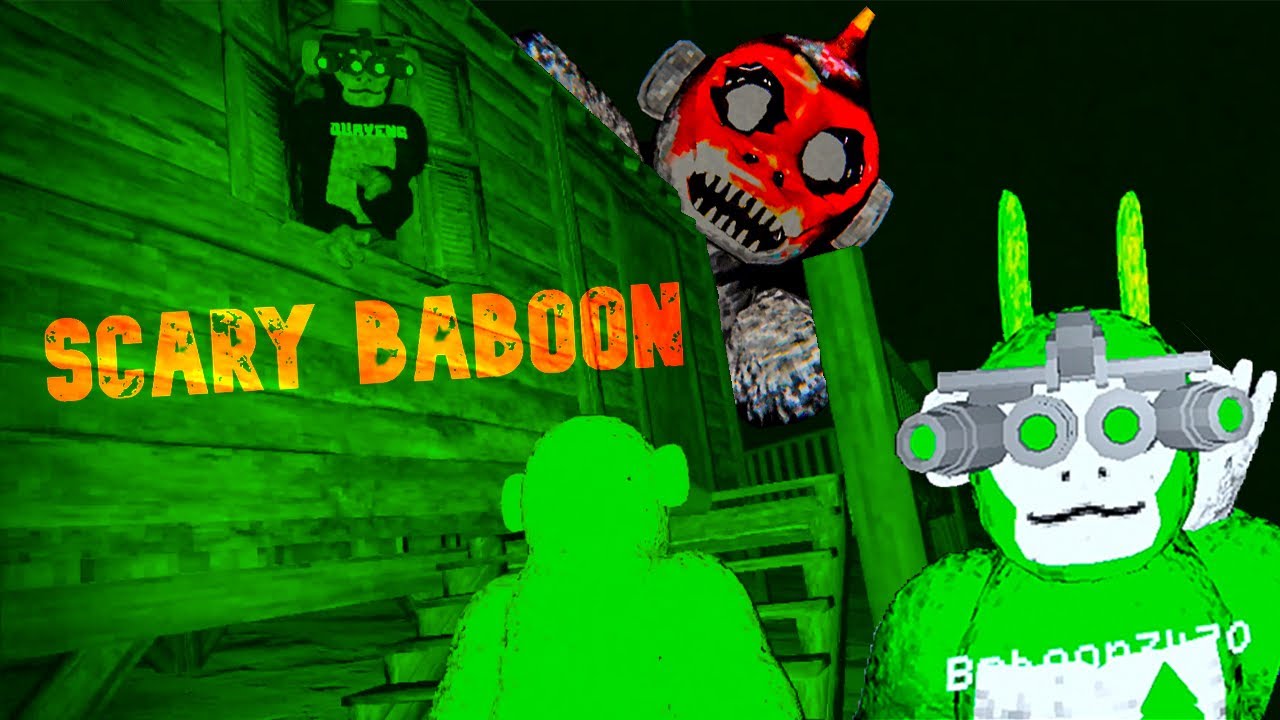 SCARY BABOON VR update ( some jump scares ) - YouTube