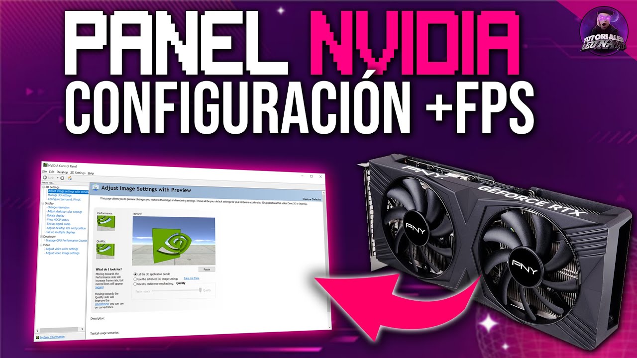 Configuración Panel de Control NVIDIA (Para Más FPS) 2025 | RTX 4060 ...