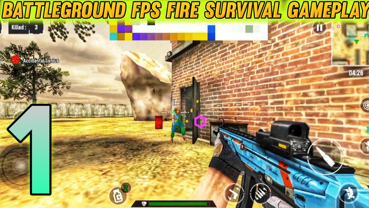 Battleground Fps Fire Survival Gameplay | Android Video gameplay | part ...