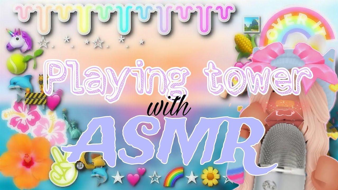 ^Playing tower with ~~ASMR~~^ - YouTube