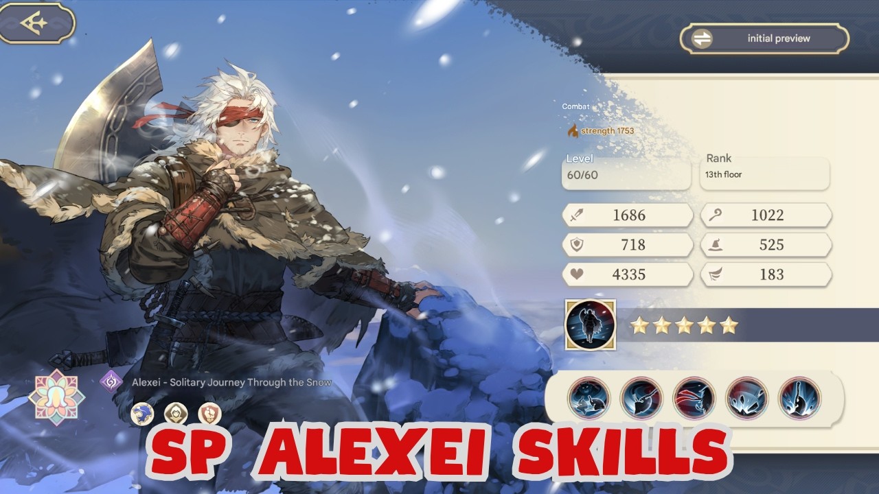 SP ALEXEI SKILLS TRANSLATED - LOOKS SO OP [SWORD OF CONVALLARIA] - YouTube