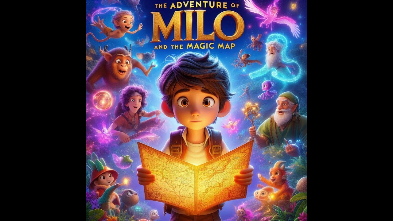 The Adventure of Milo and the Magic Map - YouTube