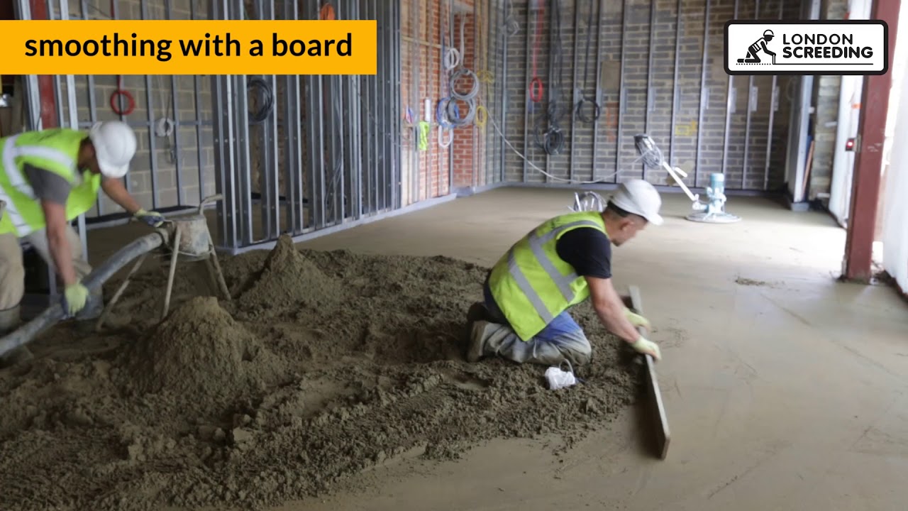 London Screeding at work - YouTube