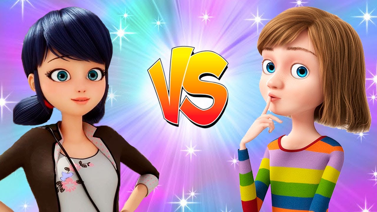 Miraculous ladybug VS Riley Andersen Inside Out Marinette Who will win ...