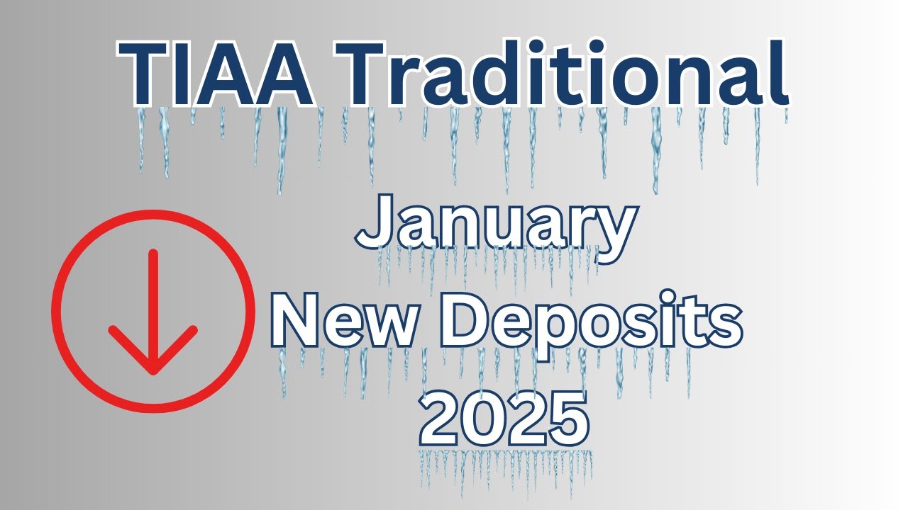 TIAA Traditional Rates for New Deposits - January 2025 - YouTube