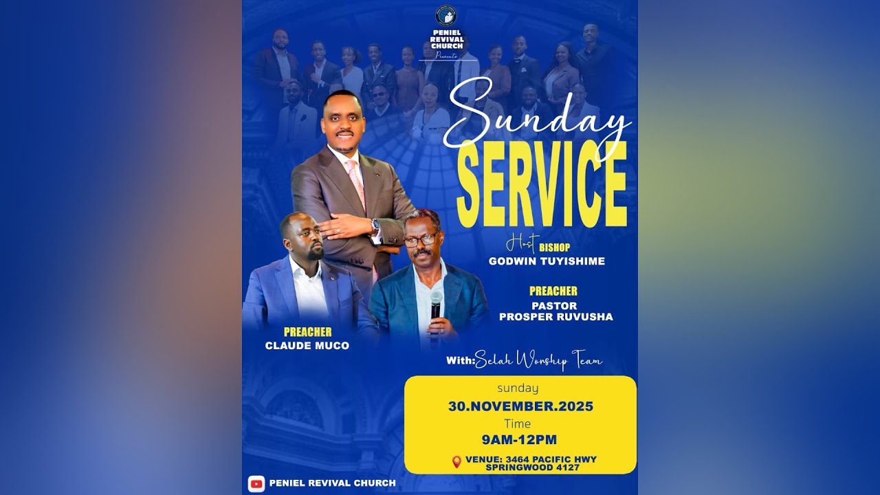 YOUTH CONFERENCE 2025 - SUNDAY SERVICE - WITH PASTOR PROSPER RUVUSHA ...