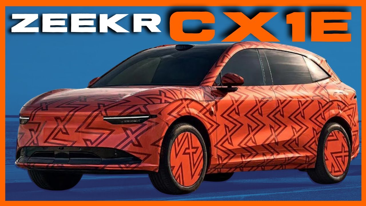 Zeekr Releases Camouflaged Photos of 'CX1e' SUV Targeting Family Market - YouTube