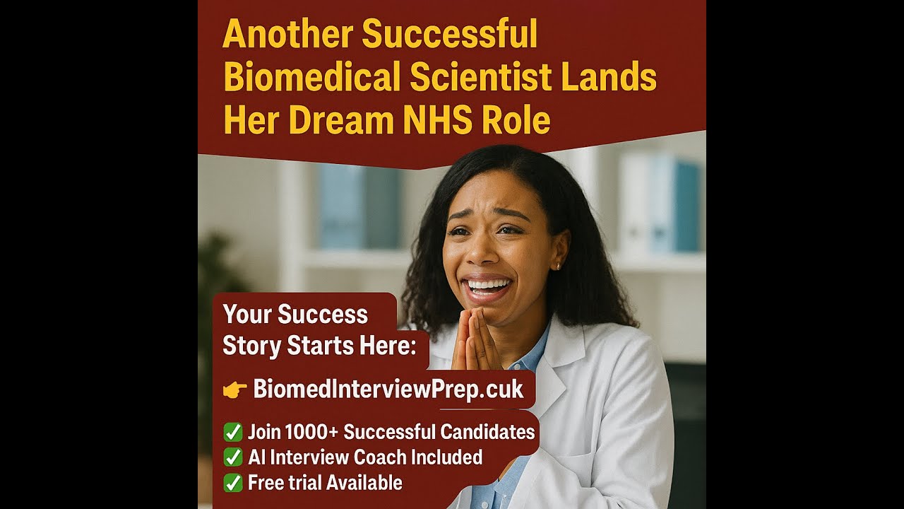 From Interview Anxiety to NHS Biomedical Scientist Job Offer! 😭 #Shorts ...