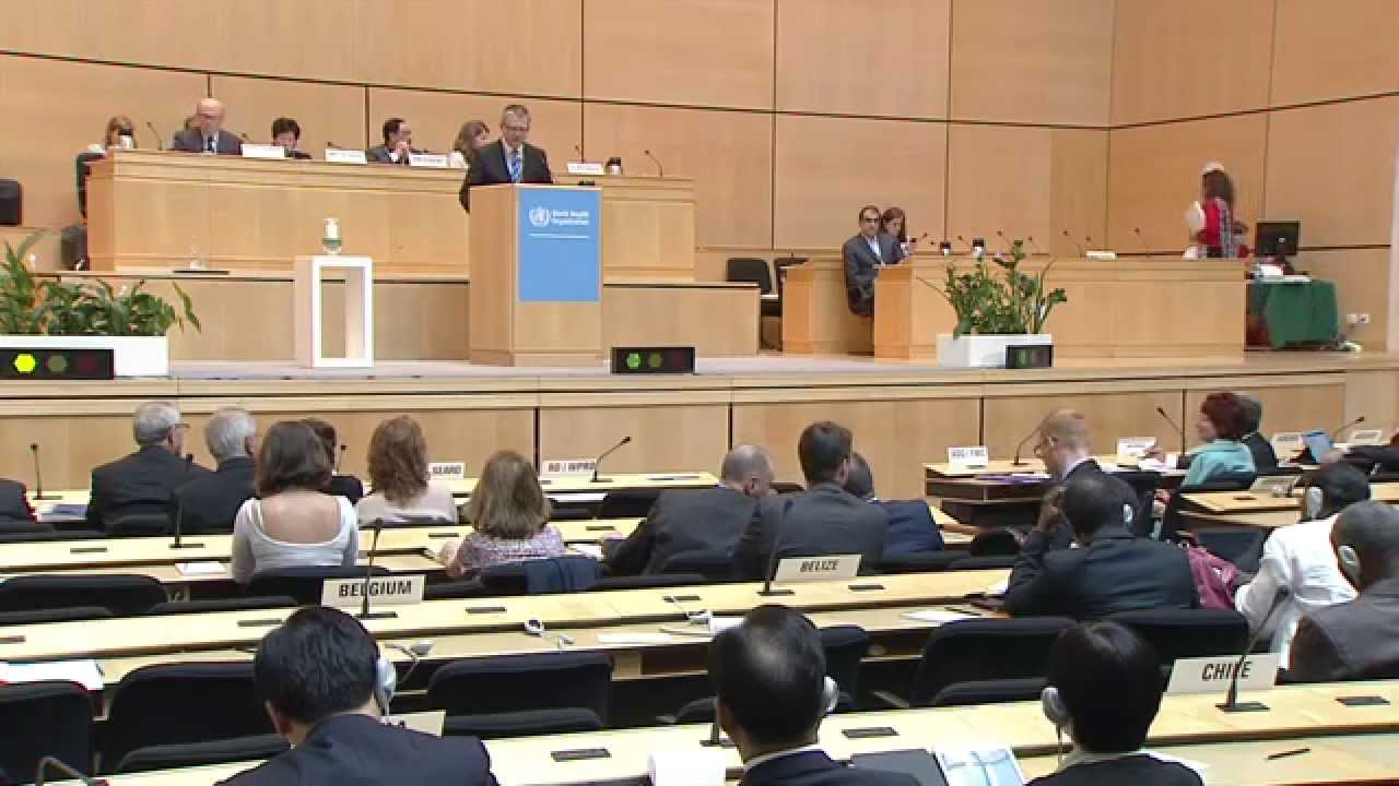 Veselības ministra Dr.Gunta Belēviča uzruna Pasaules Veselības ...