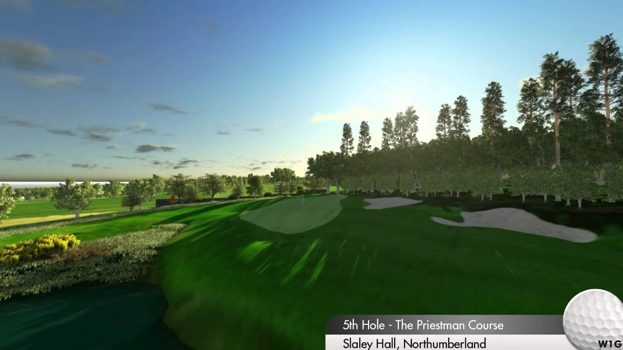 Slaley Hall - Priestman Course - Hole 5 - YouTube