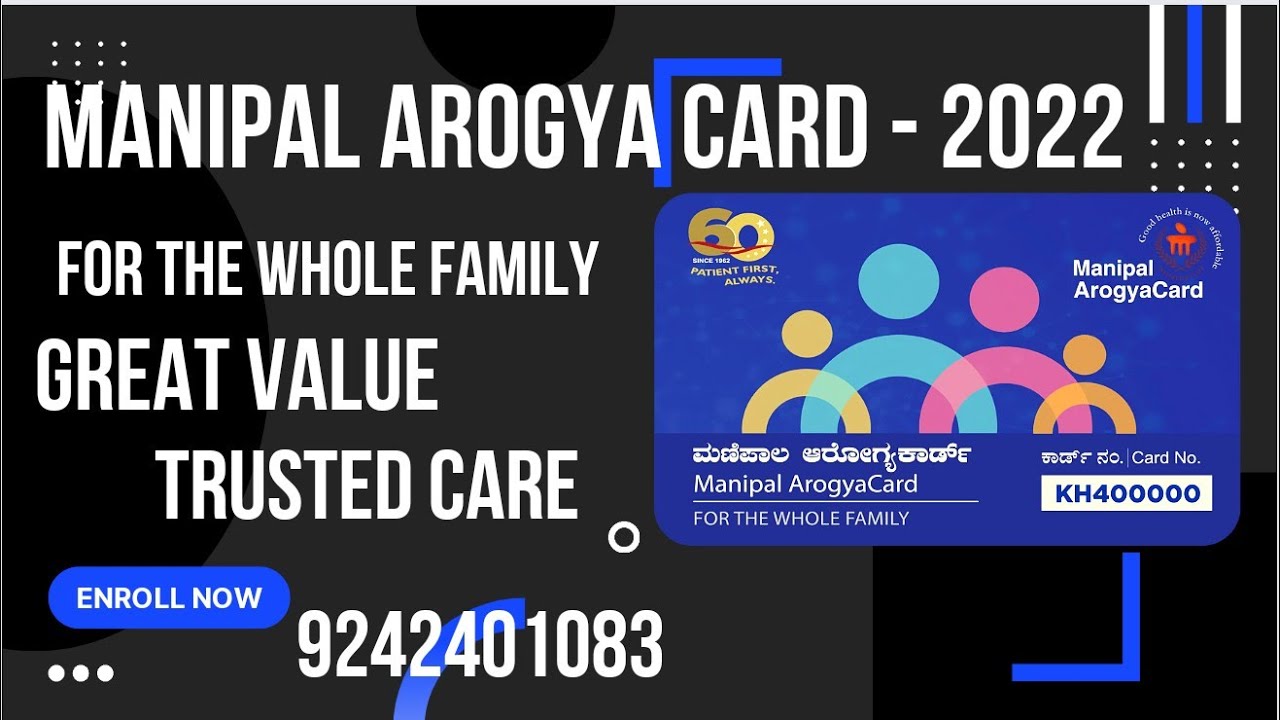 Manipal Arogya Card 2021 | Updated Rules & Regulations | Well Explained ...