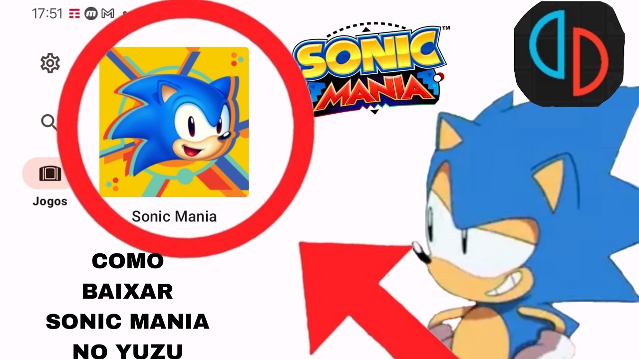 Como baixar Sonic mania no yuzu emulador - YouTube
