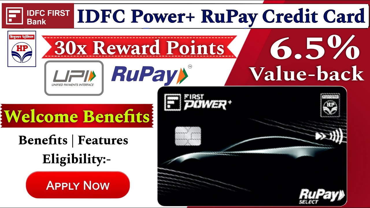 Unlock the Power of the IDFC Power Plus Credit Card | IDFC HPCL First ...