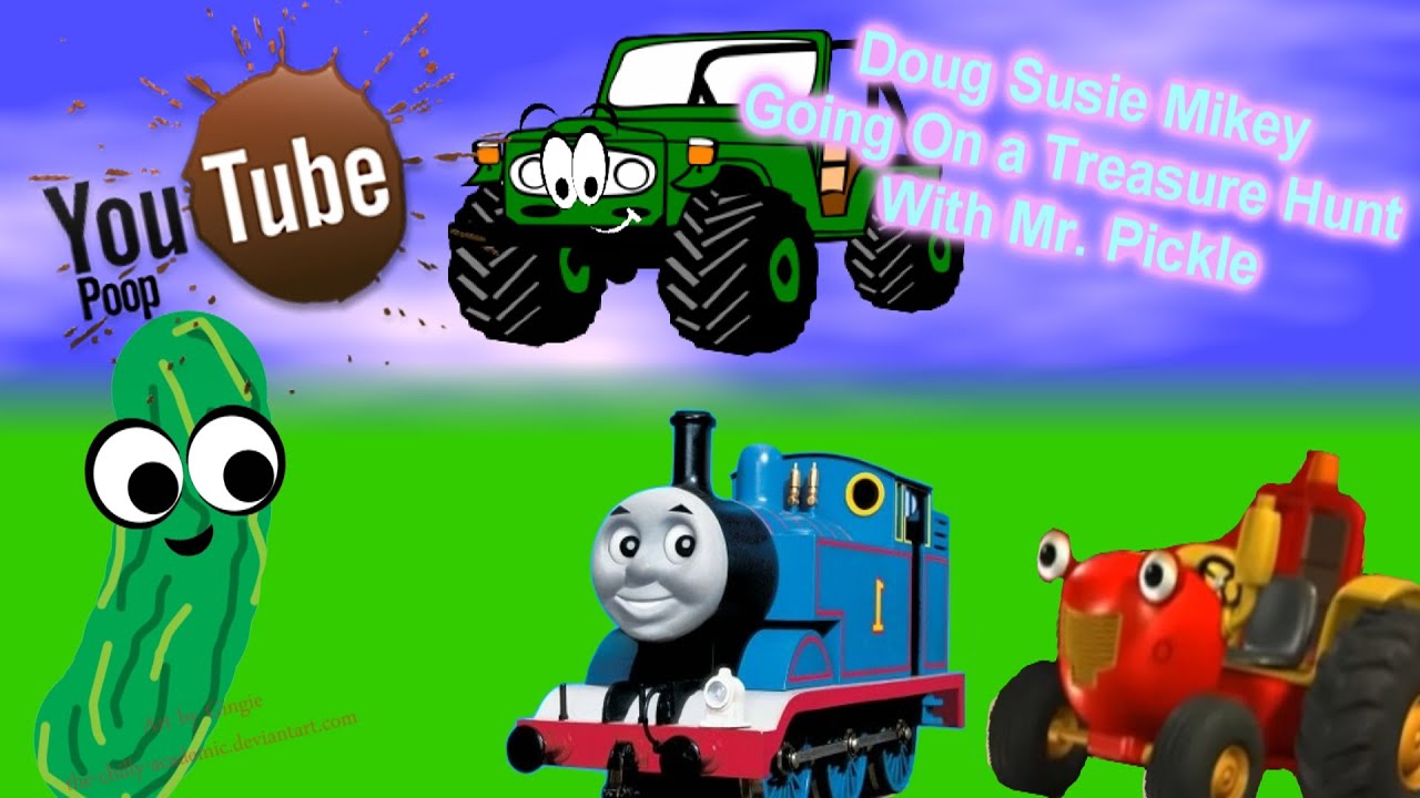 [YTP] Doug Susie Mikey Going On a Treasure Hunt With Mr. Pickle - YouTube