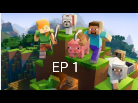 minecraft survival ep 1 - YouTube