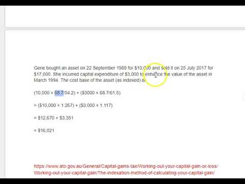 CGT Indexation - YouTube