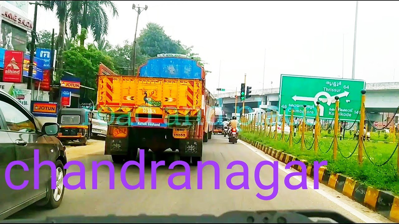 chandranagar kalmandapam Palakkad road and place - YouTube