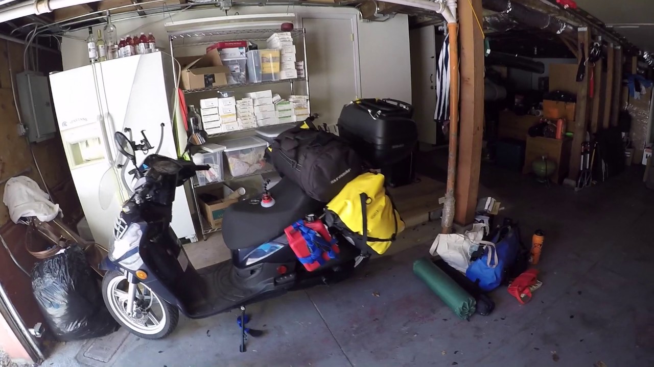 Packing Up For Scooter Life - YouTube