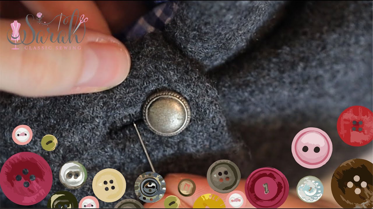 fixing a buttonhole that is too big - YouTube