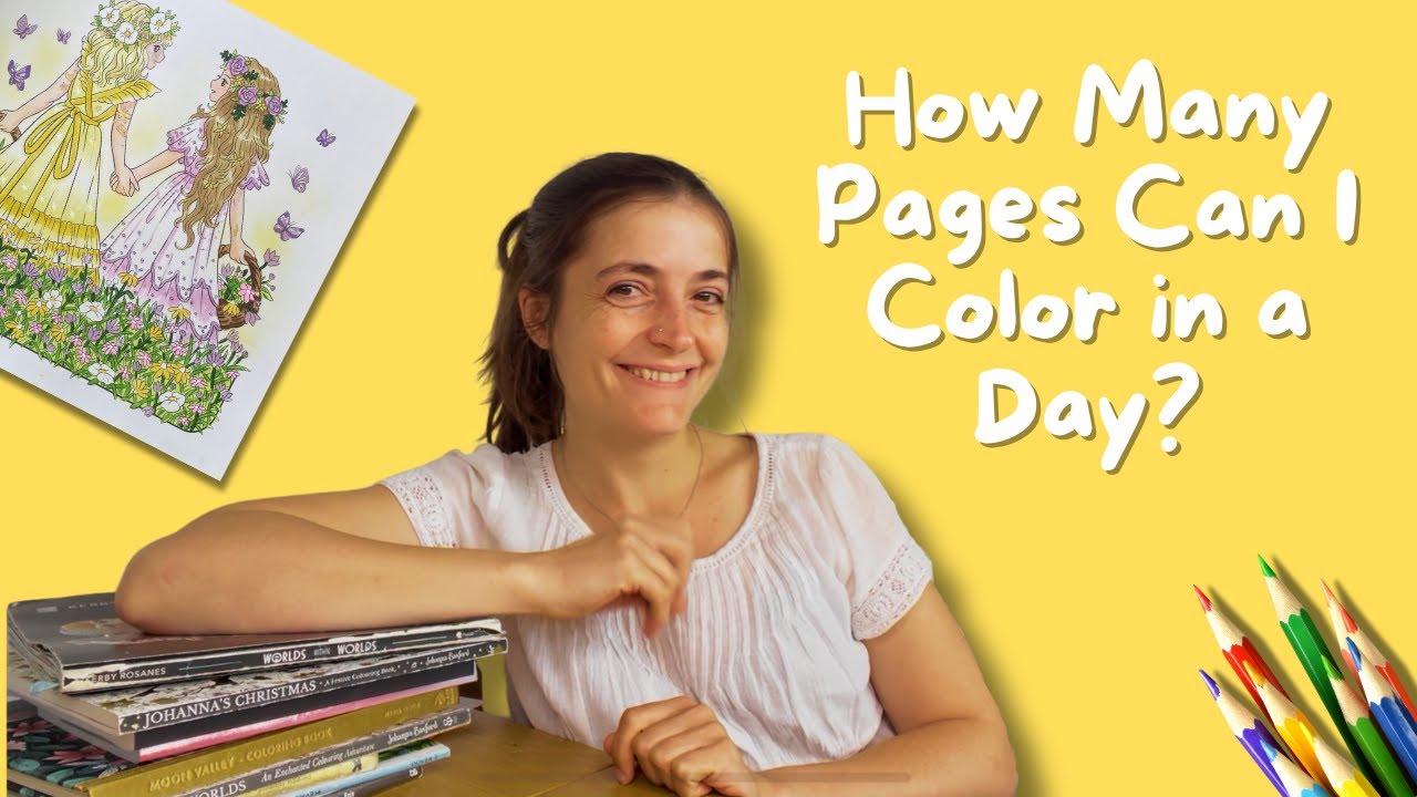 24 Hour Coloring Challenge! Color With Me for a Day (or two...) | Cozy ...