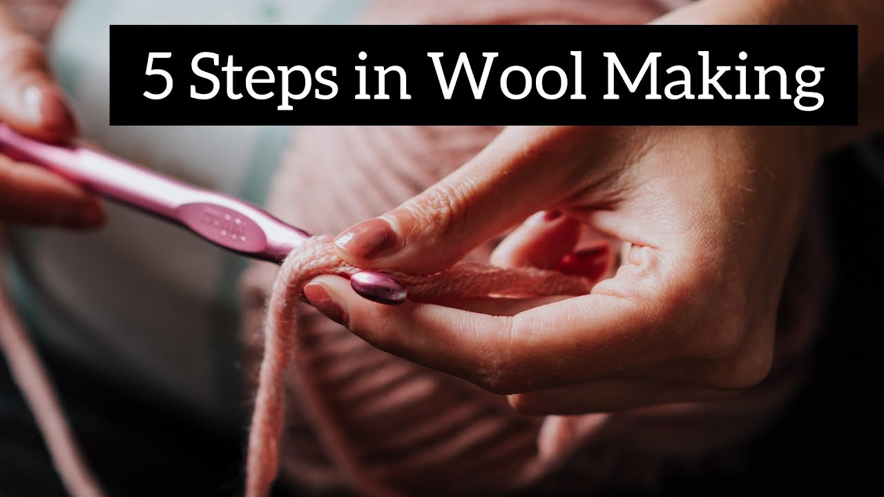 Students Learn Wool Making Process and Steps in School #scienceSyllabus ...