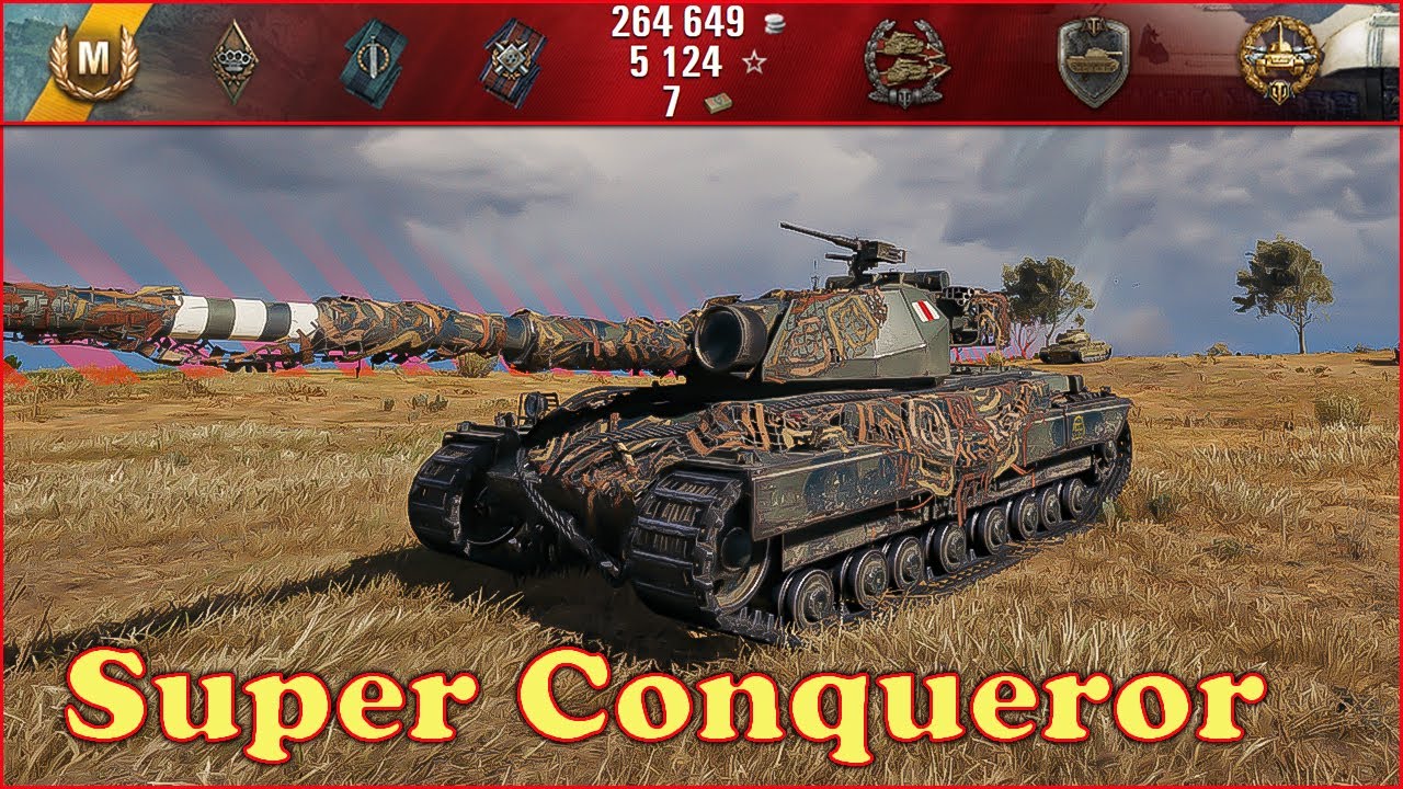 Super Conqueror - World of Tanks UZ Gaming - YouTube