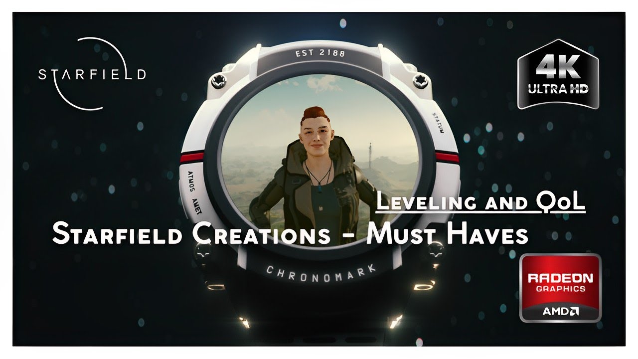 Starfield [Creations] [Mods] [PC] - Leveling and QoL Must Haves - YouTube