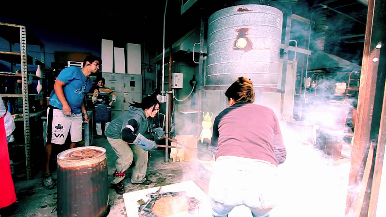 Ceramic firing process - YouTube