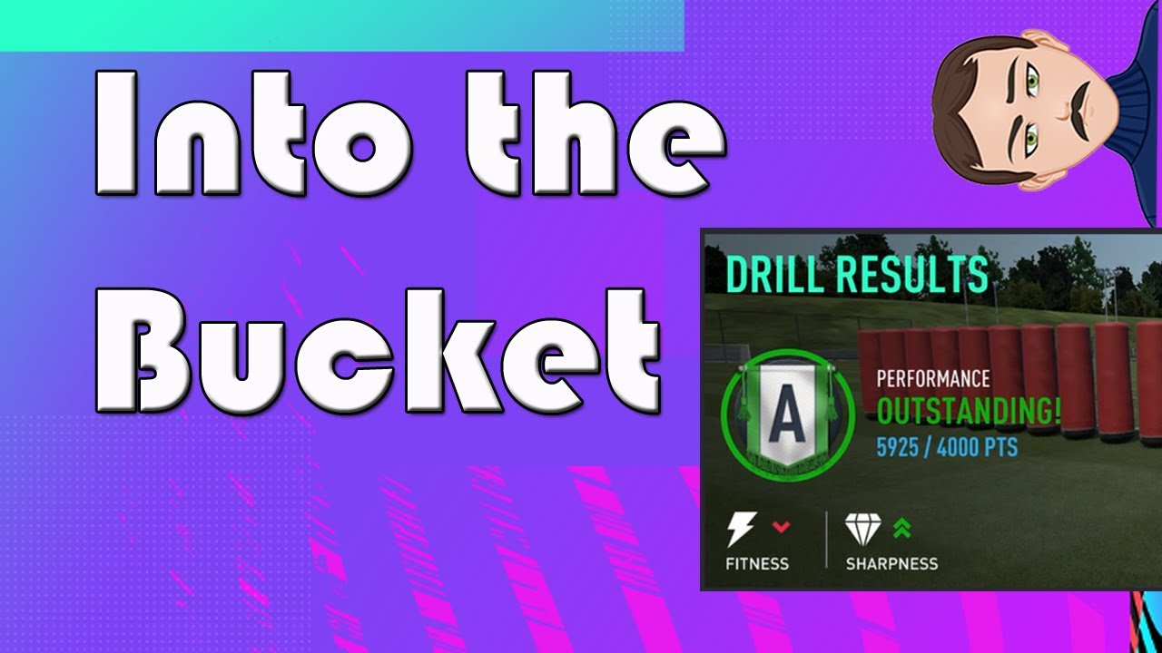 INTO THE BUCKET - FIFA 21 How to Get an "A" Rating in Training - YouTube