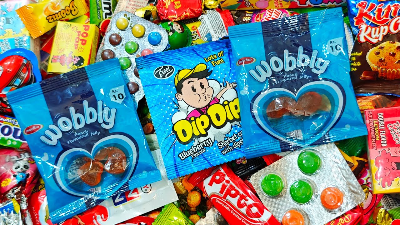 Dip dip Blueberry 🫐 Lollipop fizzy frenzy ASMR triggers! ASMR Lollipop ...