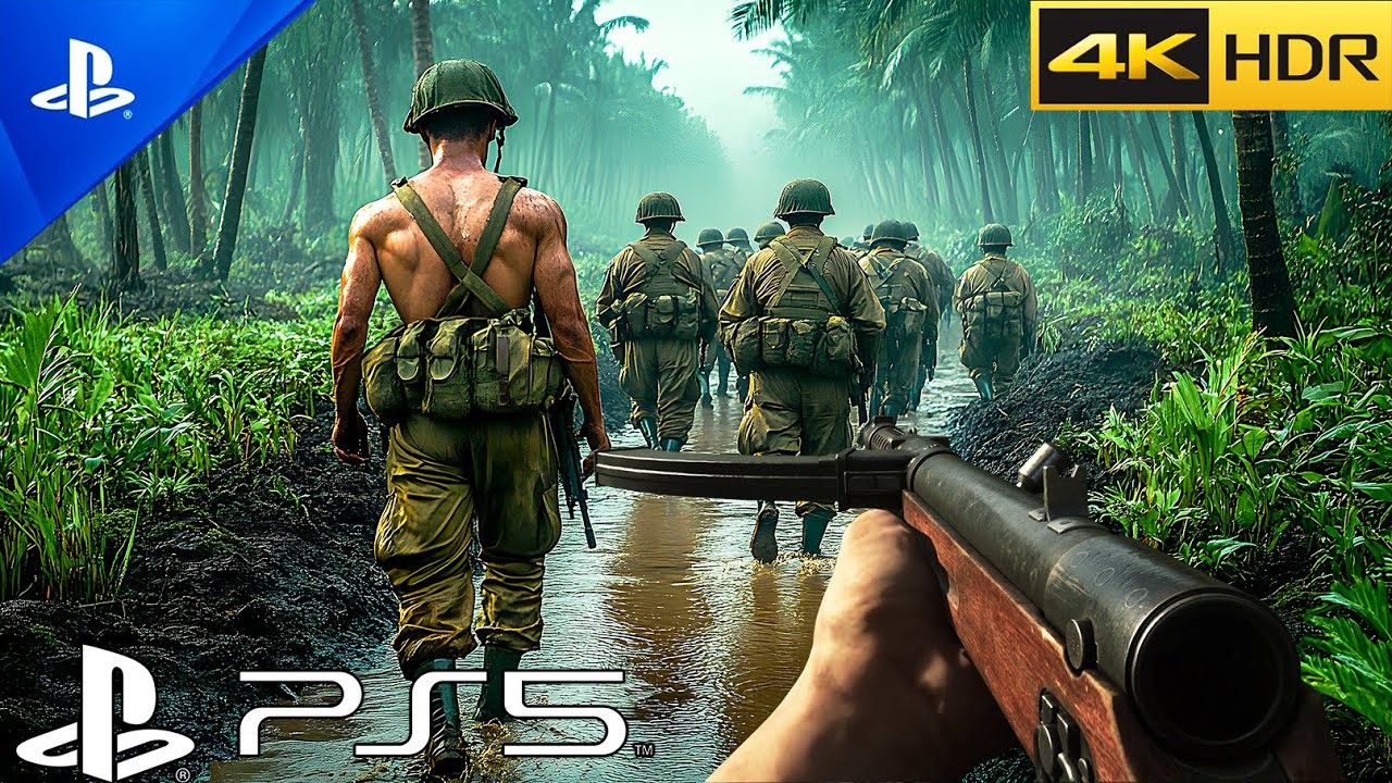 BLACK OPS VIETNAM WAR 1968 | Realistic Ultra Graphics Gameplay Call Of ...