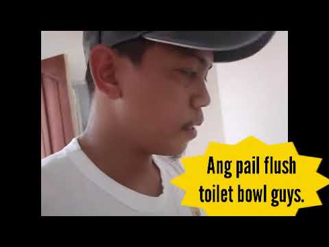 PAANO MAGKABIT NG PAIL FLUSH TOILET BOWL /OR TOILET BOWL WITH TANK ...