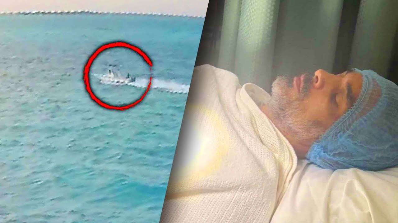 Dad's Legs Nearly Severed by Boat Propellers - YouTube