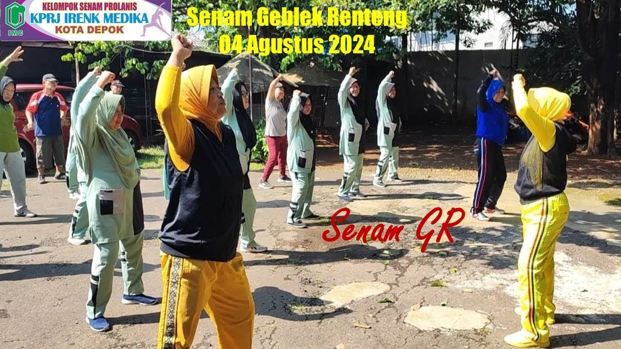 Senam Geblek Renteng 04082024 - YouTube