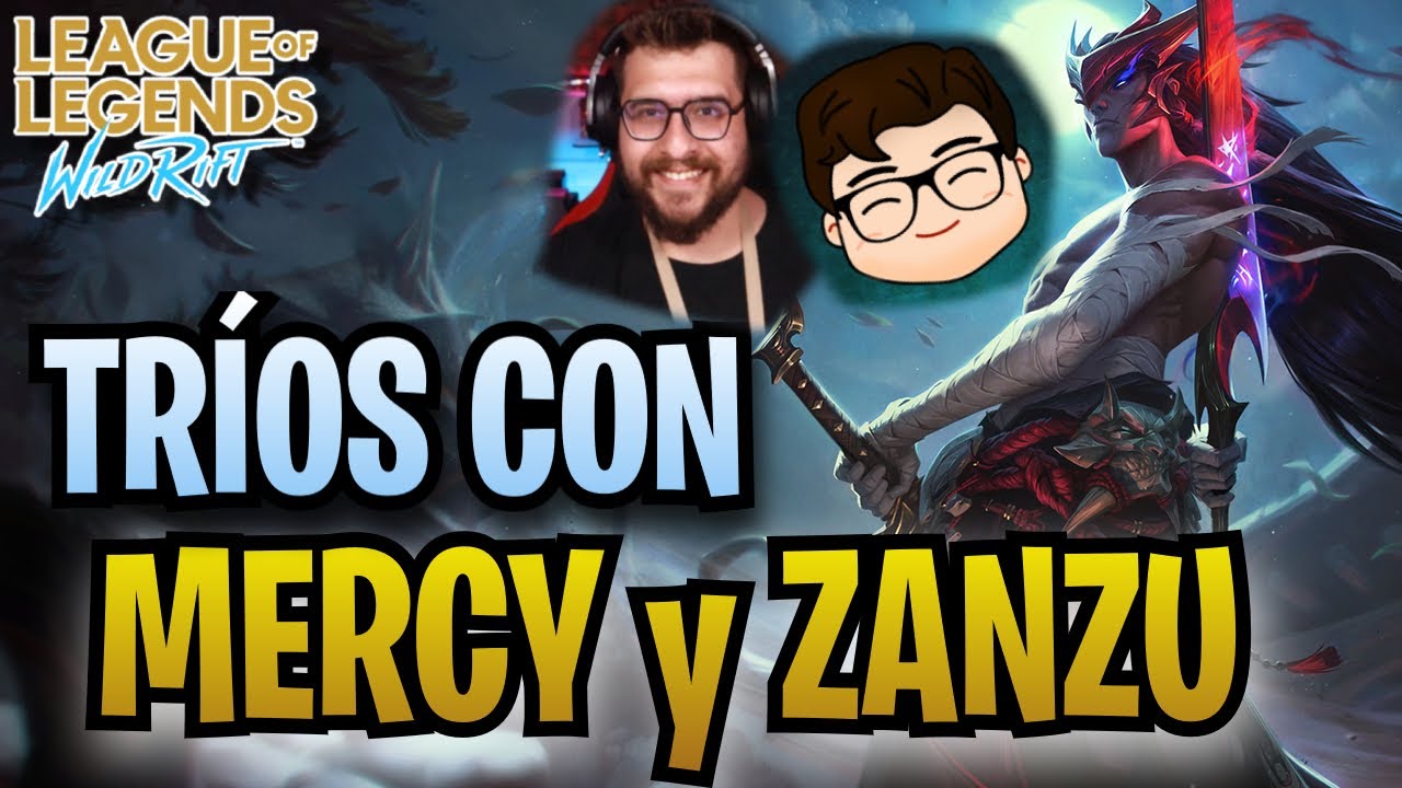 ¡TRÍOS CON MERCYPLAYS Y ZANZU! - YouTube