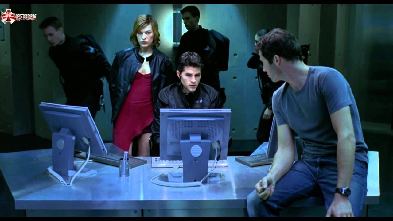 Resident Evil Lazer Sahnesi 1080p (Laser Scene) - YouTube