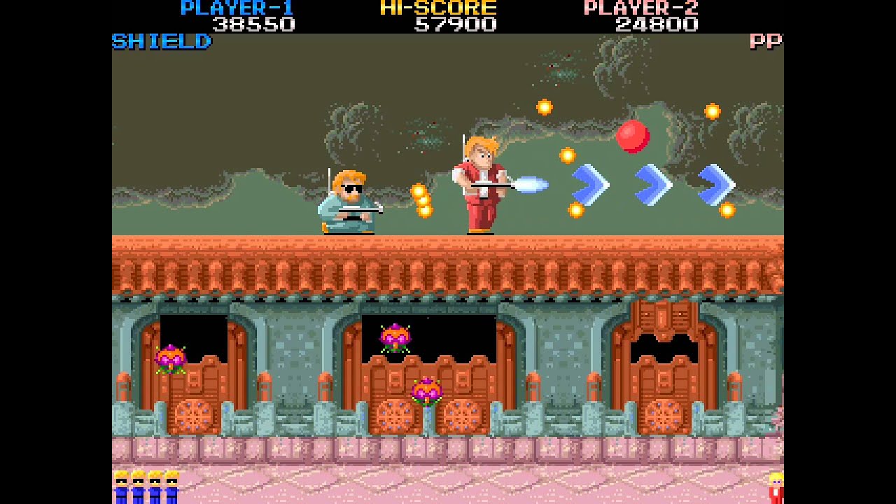 Demon's World/Horror Story arcade 2 player 60fps - YouTube