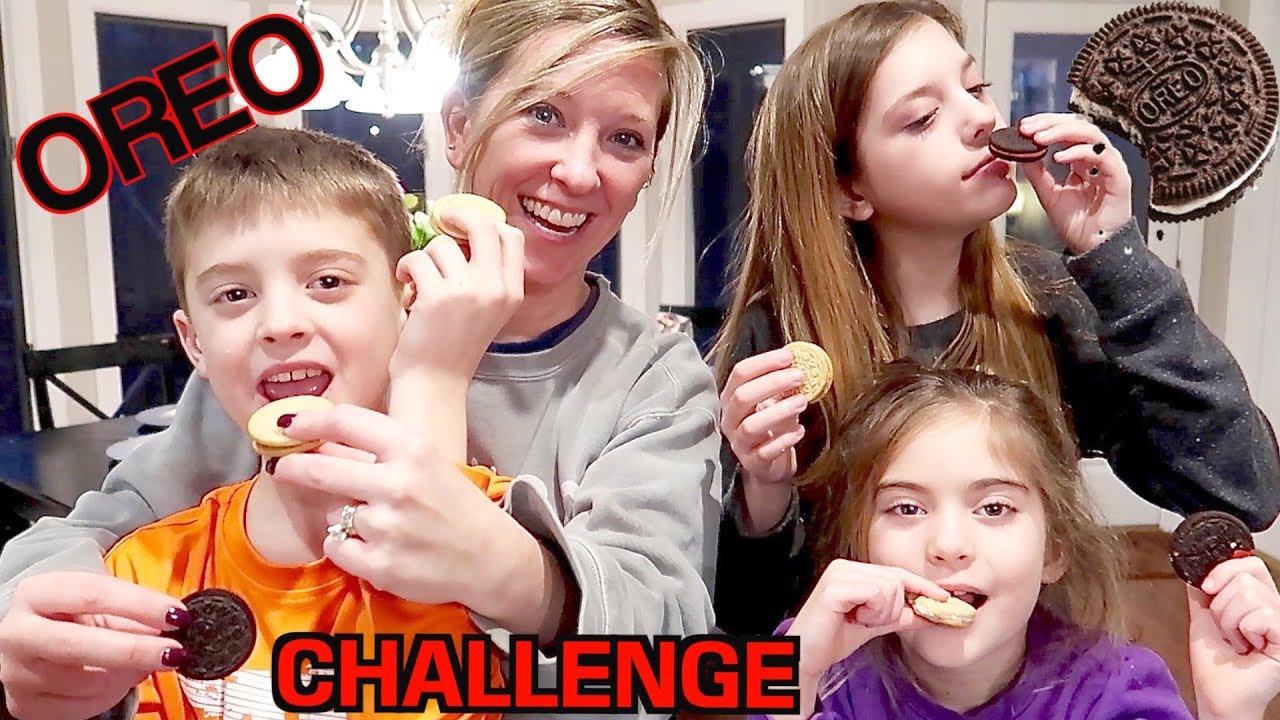 OREO CHALLENGE! Taste test - YouTube