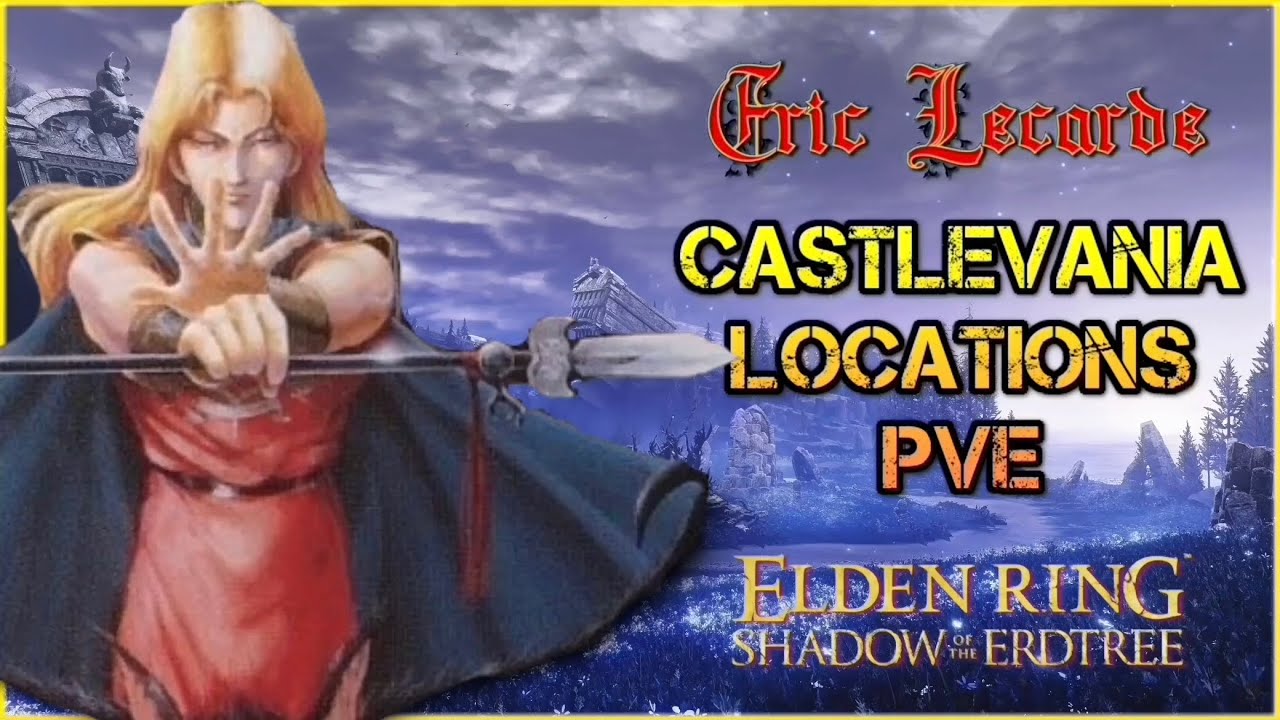 Elden Ring Castlevania: Shadow of the Erdtree - Eric Lecarde (CV ...