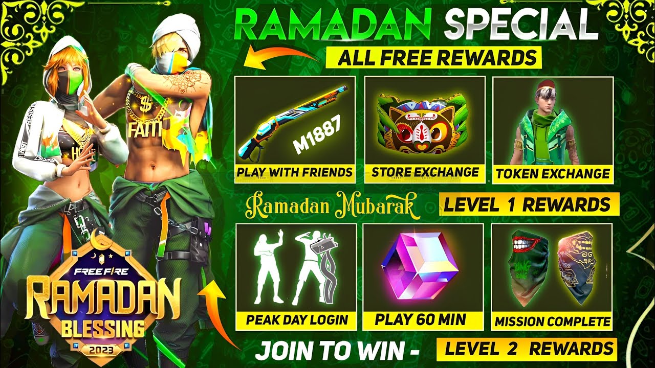 Ramadan event free fire - YouTube