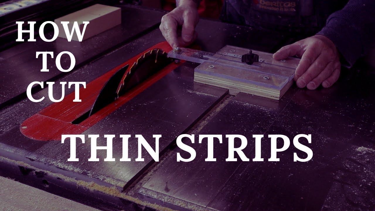 HOW TO CUT THIN STRIPS ON THE THIN STRIP RIPPING JIG YouTube how-to-cut-thin-strips-on-the-thin-strip-ripping-jig-youtube