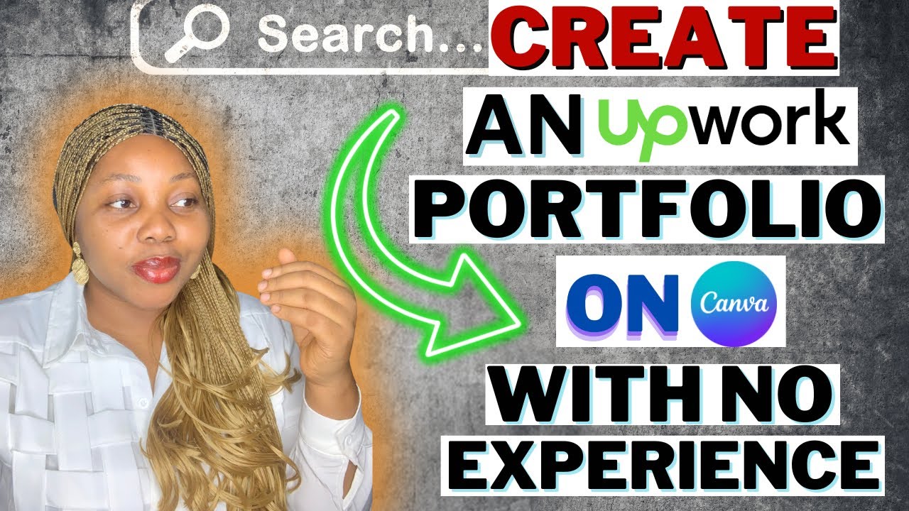 How To Create An Upwork Portfolio On Canva With No Experience ...